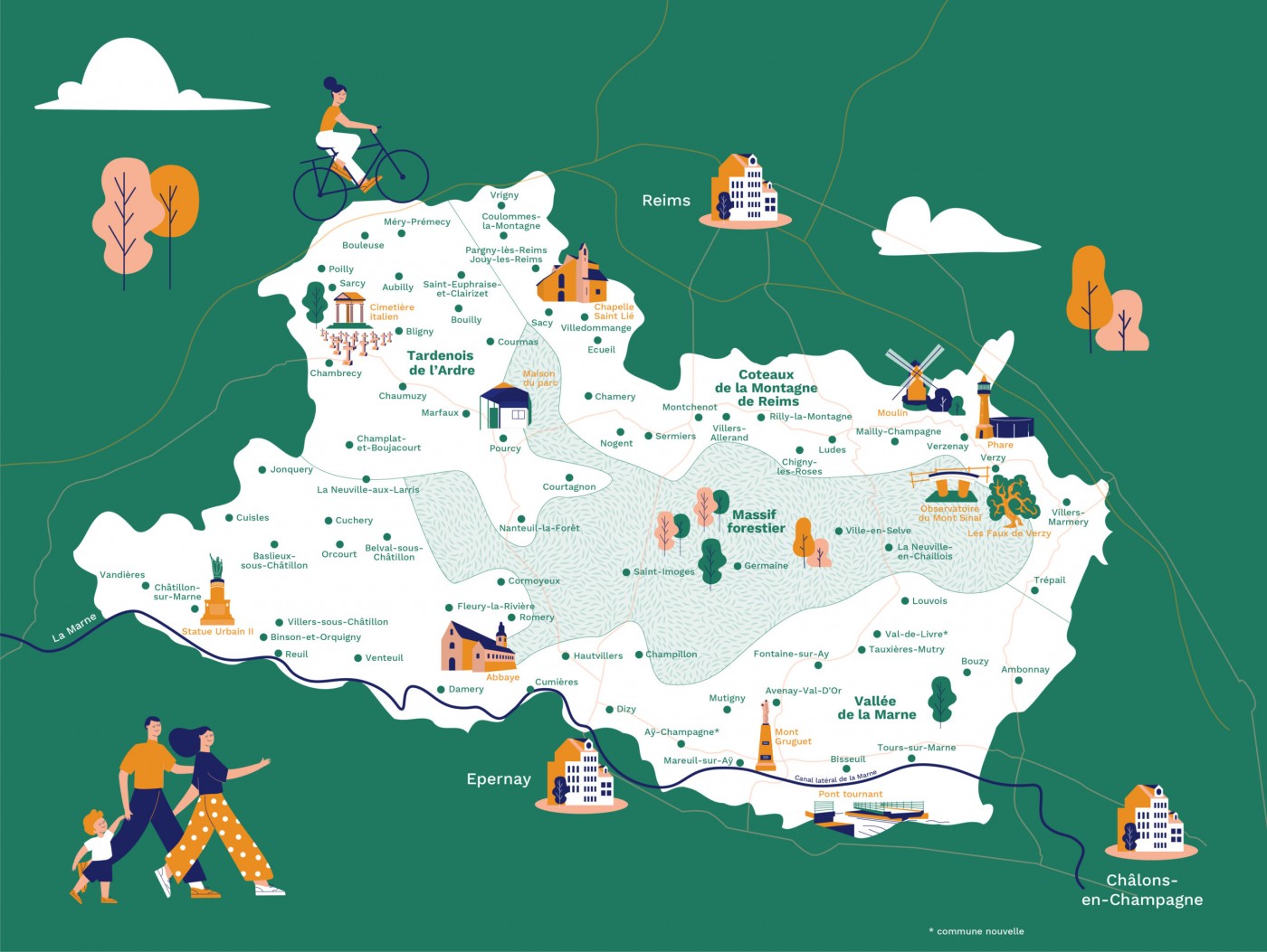 Le parc des Montagnes de Reims | Pollen Studio