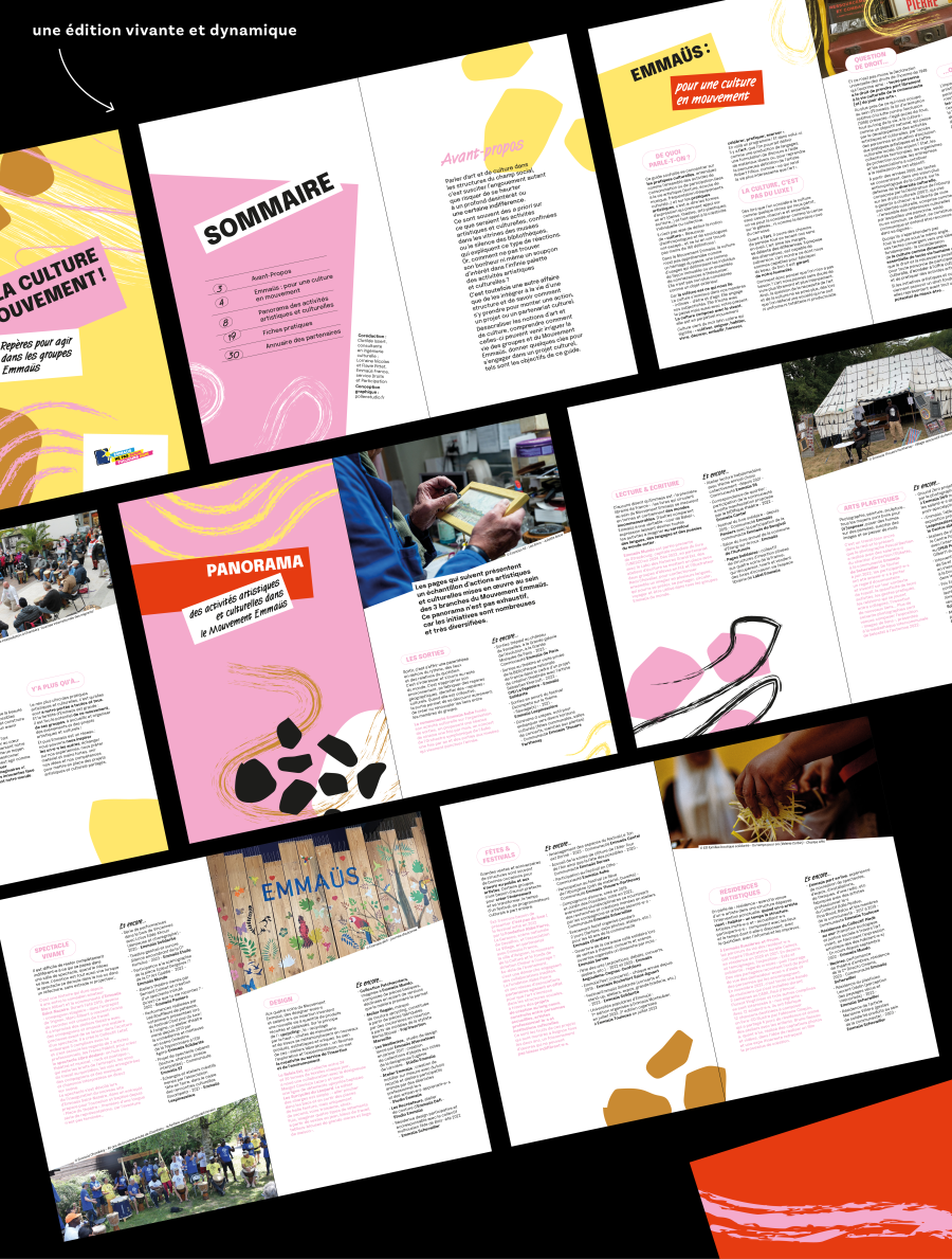 Guide Emmaüs | Pollen Studio